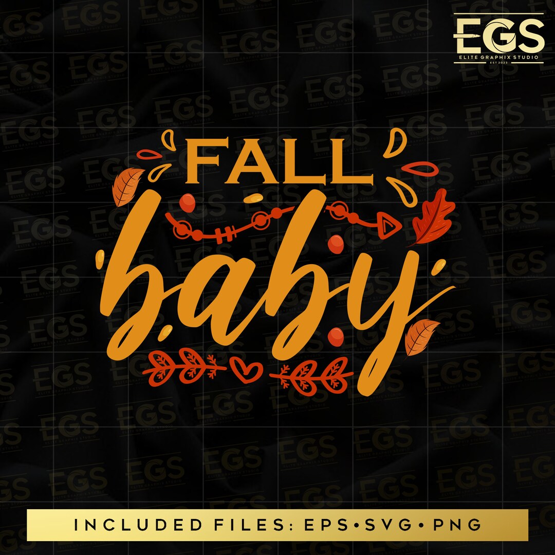 Fall Baby Svg, Fall SVG, October SVG, Cricut Svg, Thanksgiving Svg ...