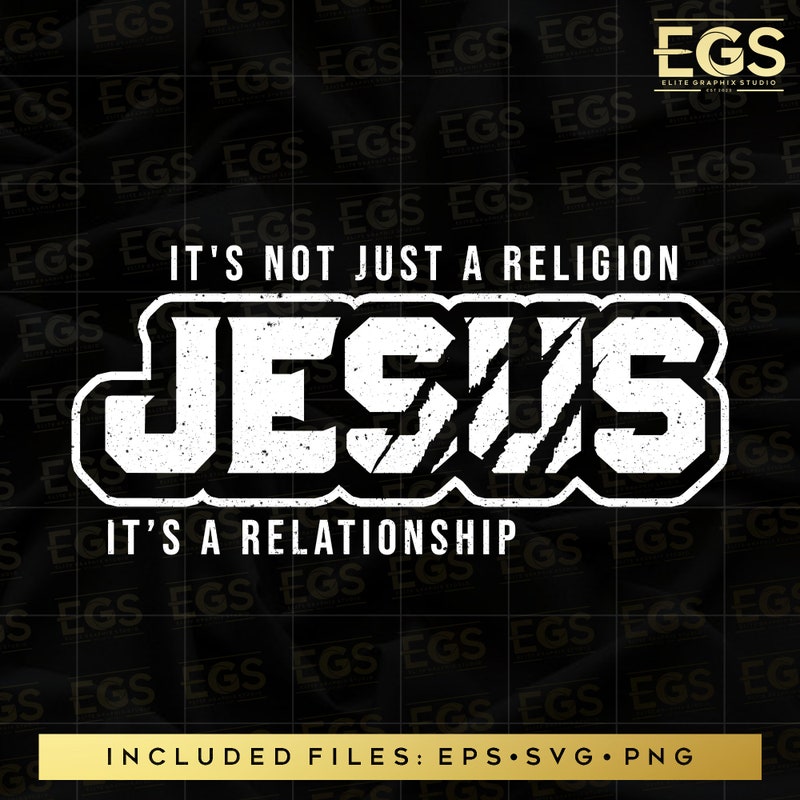 Jesus Its Not a Religion - Etsy