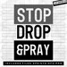 Stop Drop and Pray Svg, Prayer Svg, Jesus Design Svg, Scripture Svg ...