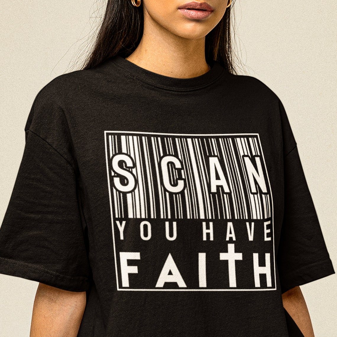 Scan You Have Faith Svg, Jesus Svg, Barcode Svg, Scripture Svg, Faith ...