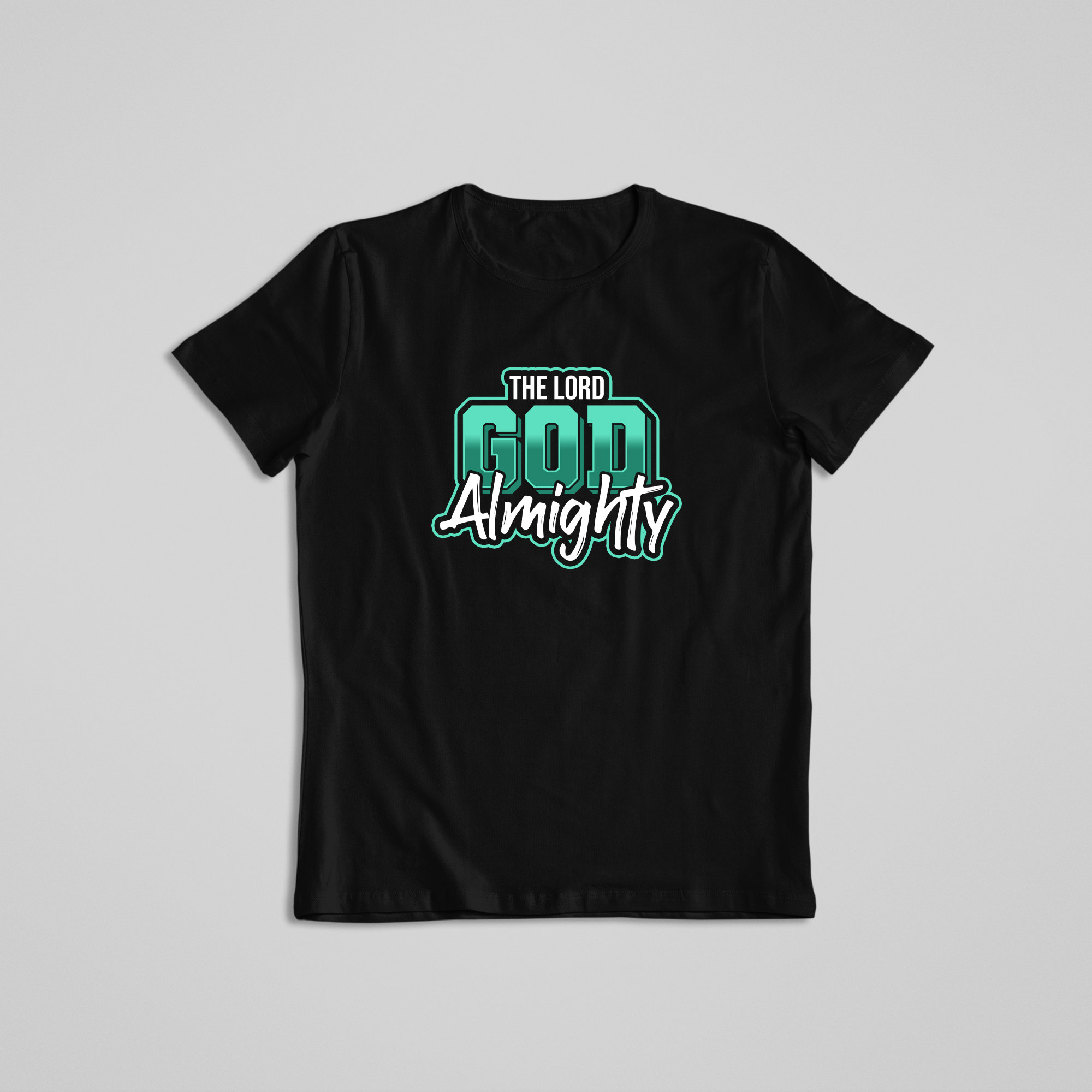 The Lord God Almighty Svg, Christian Streetwear Svg, Bible Art Png ...