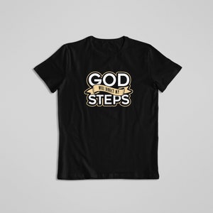 God Will Direct My Steps Svg, Christian Streetwear Svg, Bible Art Png ...