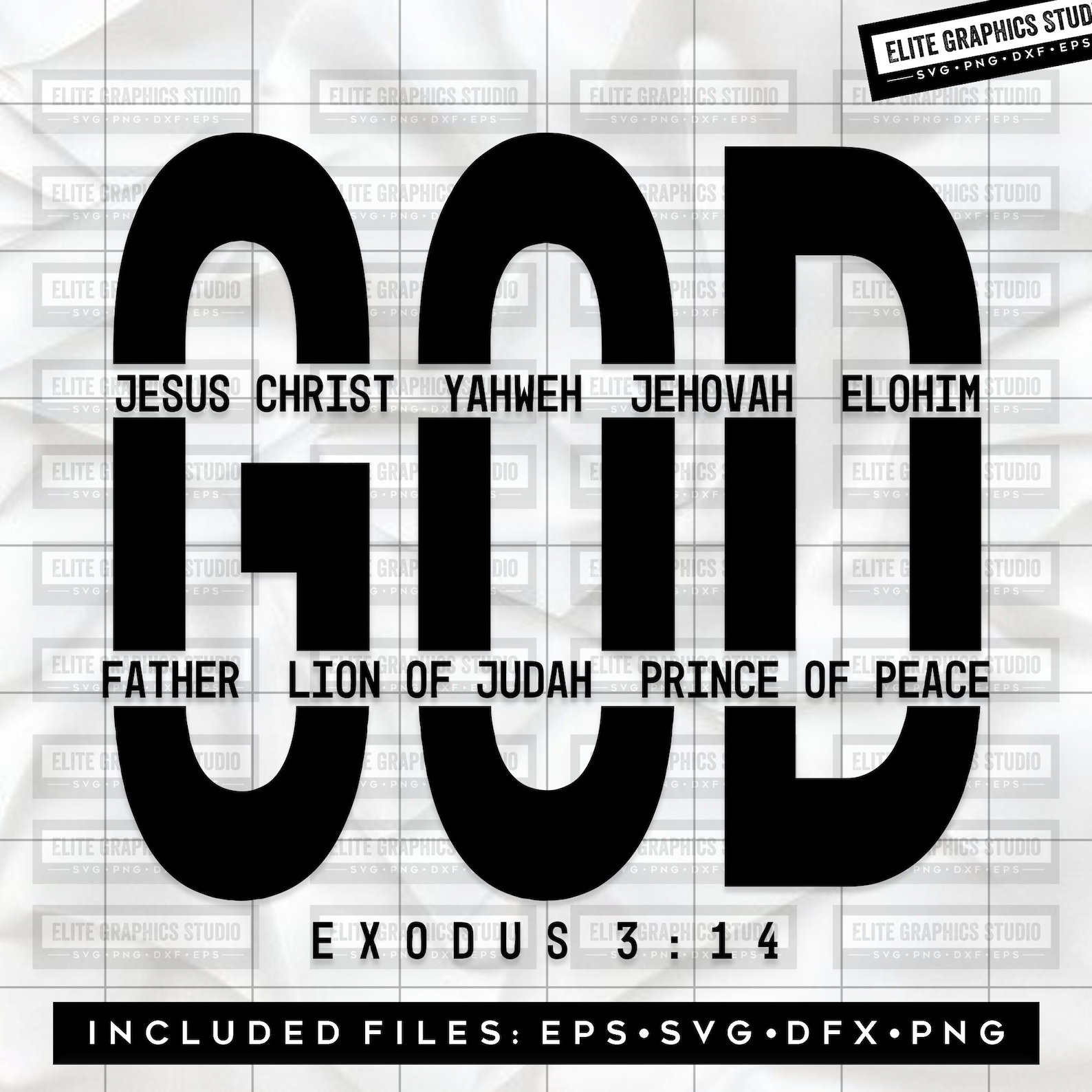 God Svg, Jesus Christ Svg, Christian Print, Faith Design Svg, Religion ...