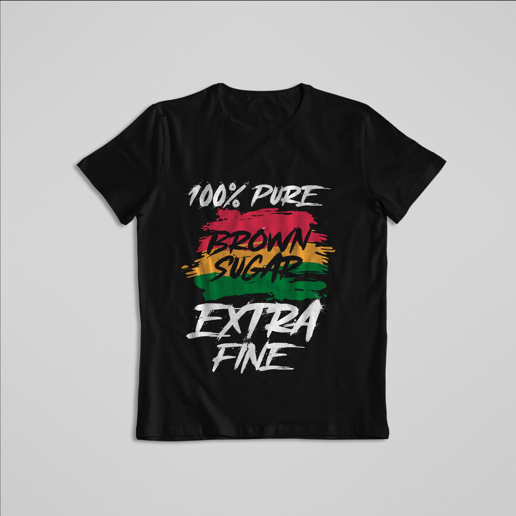 100% Pure Brown Sugar Svg, Black Power Svg, Melanated Svg, Black Girl ...