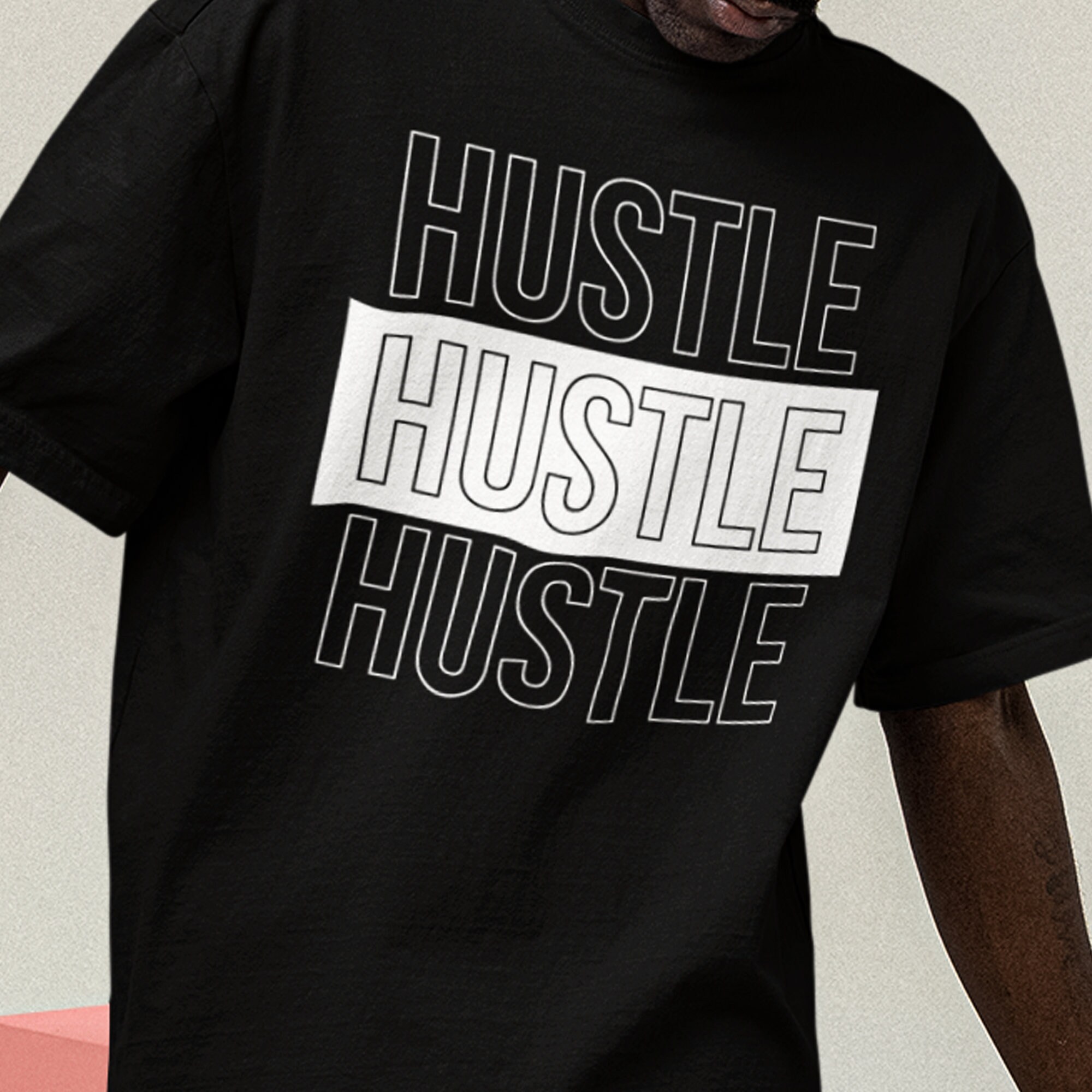 Hustle Svg, Work Out Svg, Motivational Svg, Hustle Graphic Design Svg ...