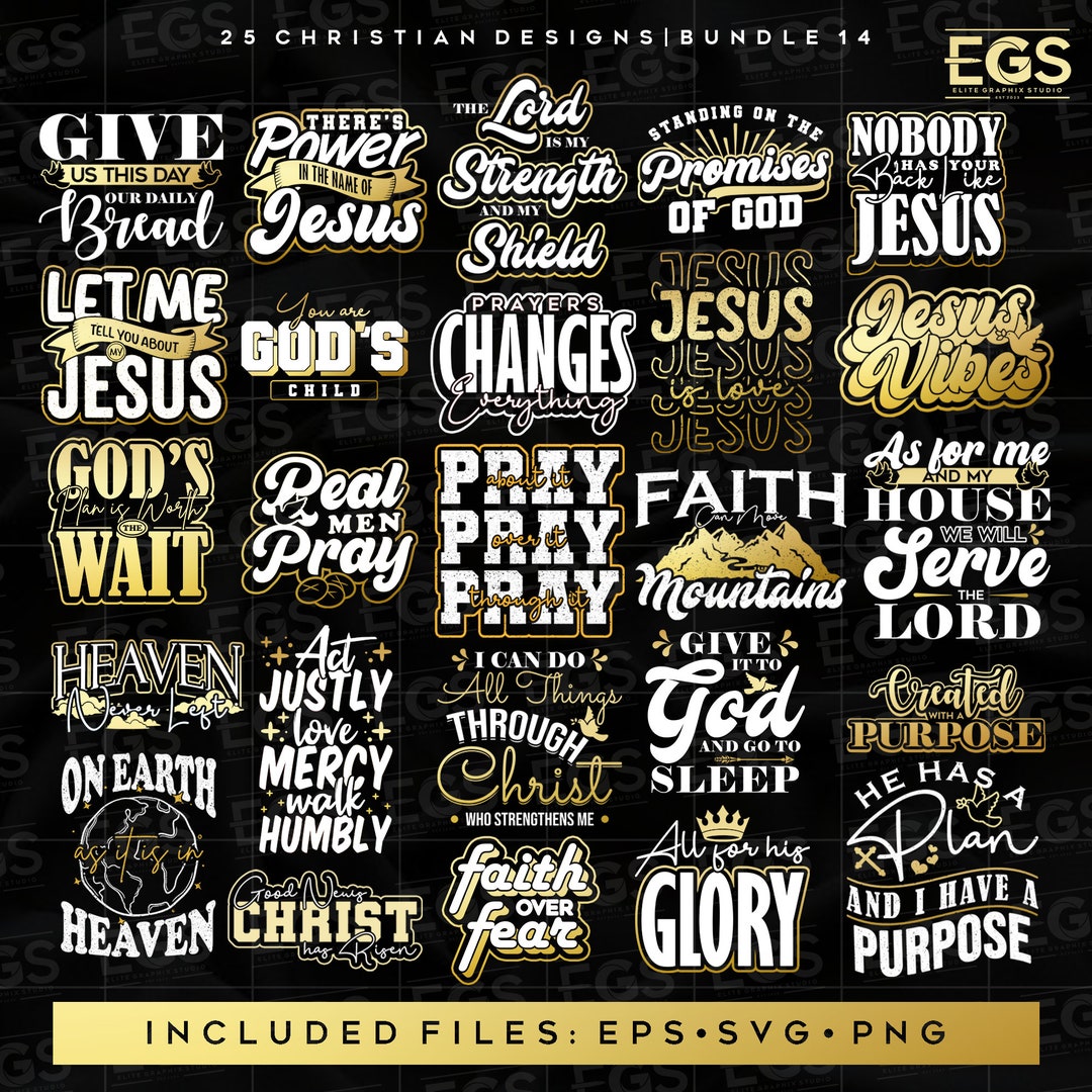 25 Christian Design Svg, Jesus Svg, God Svg, Scripture Svg, Christian ...