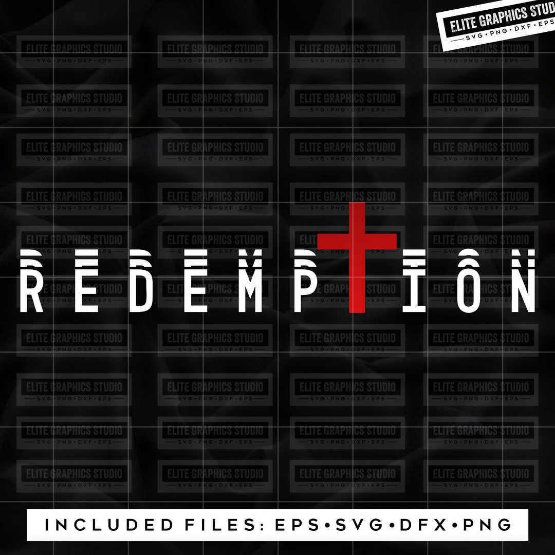 Redemption Svg, Cross Svg, Jesus Svg, God Svg, Church Design Svg ...