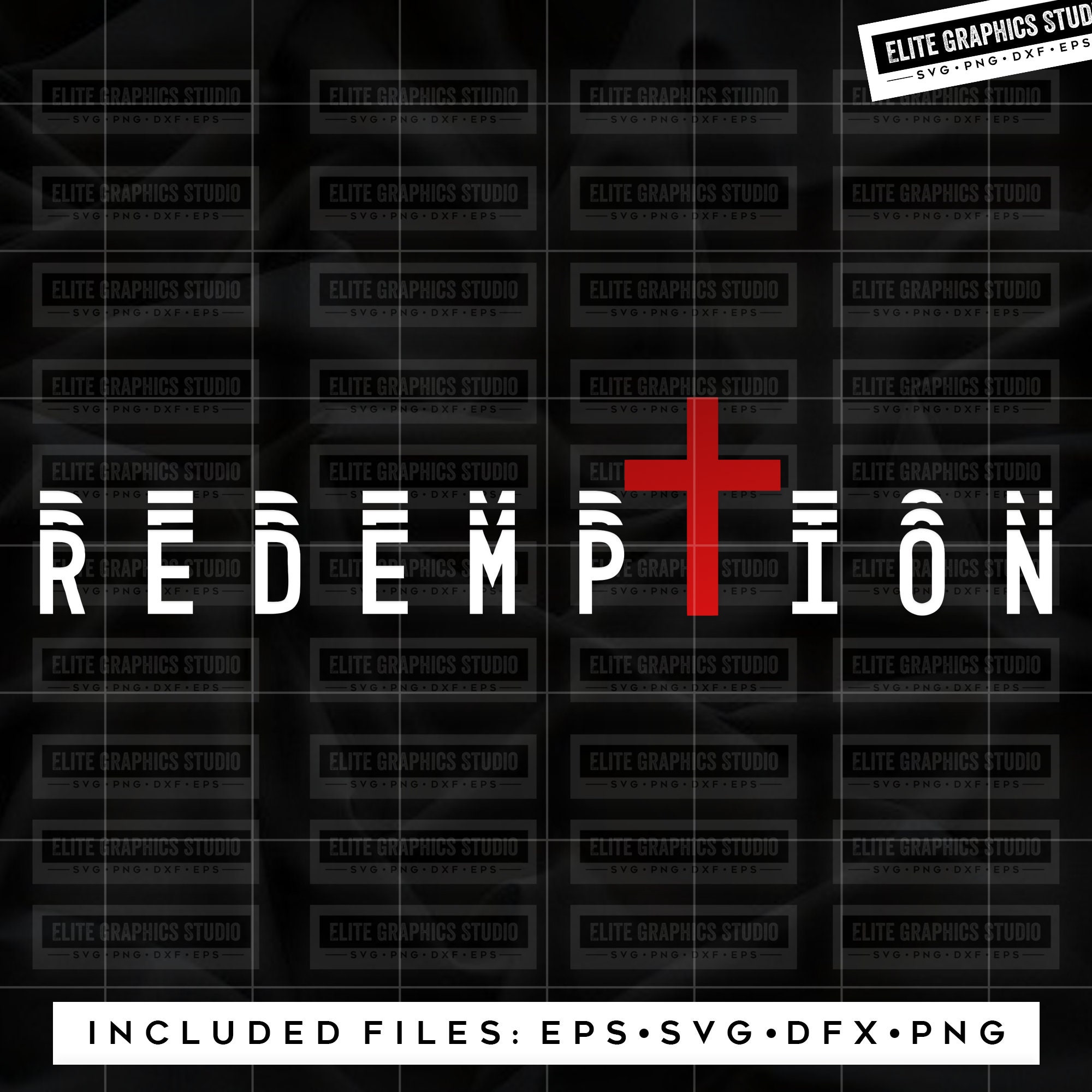 Redemption Svg Cross Svg Jesus Svg God Svg Church Design - Etsy