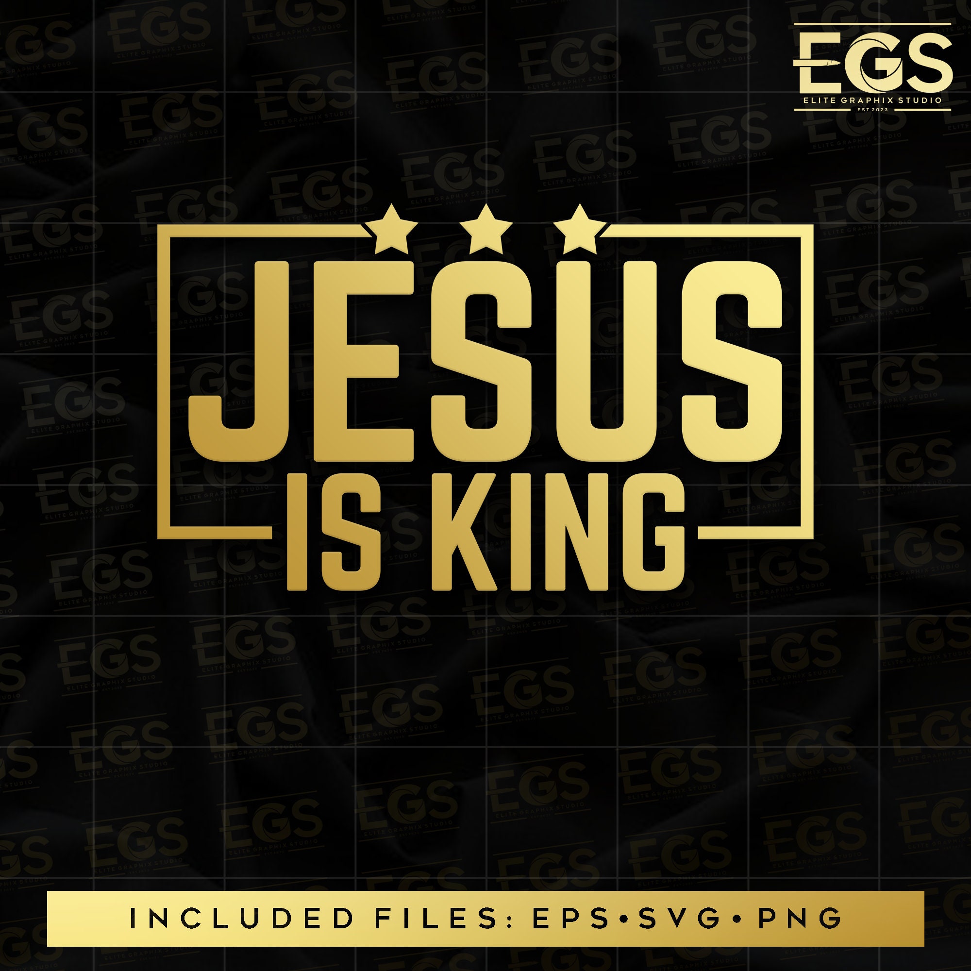 Jesus is King Svg, Christian Streetwear Svg, Christian Bible Art Png, Digital Svg, Graphic Svg ...