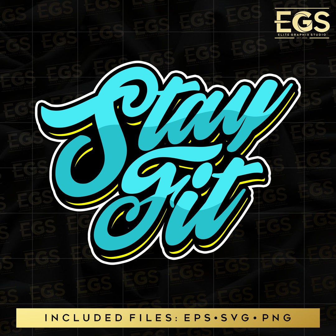 Stay Fit Svg, Muscle Svg, Hard Work Svg, Workout Svg, Quote ...