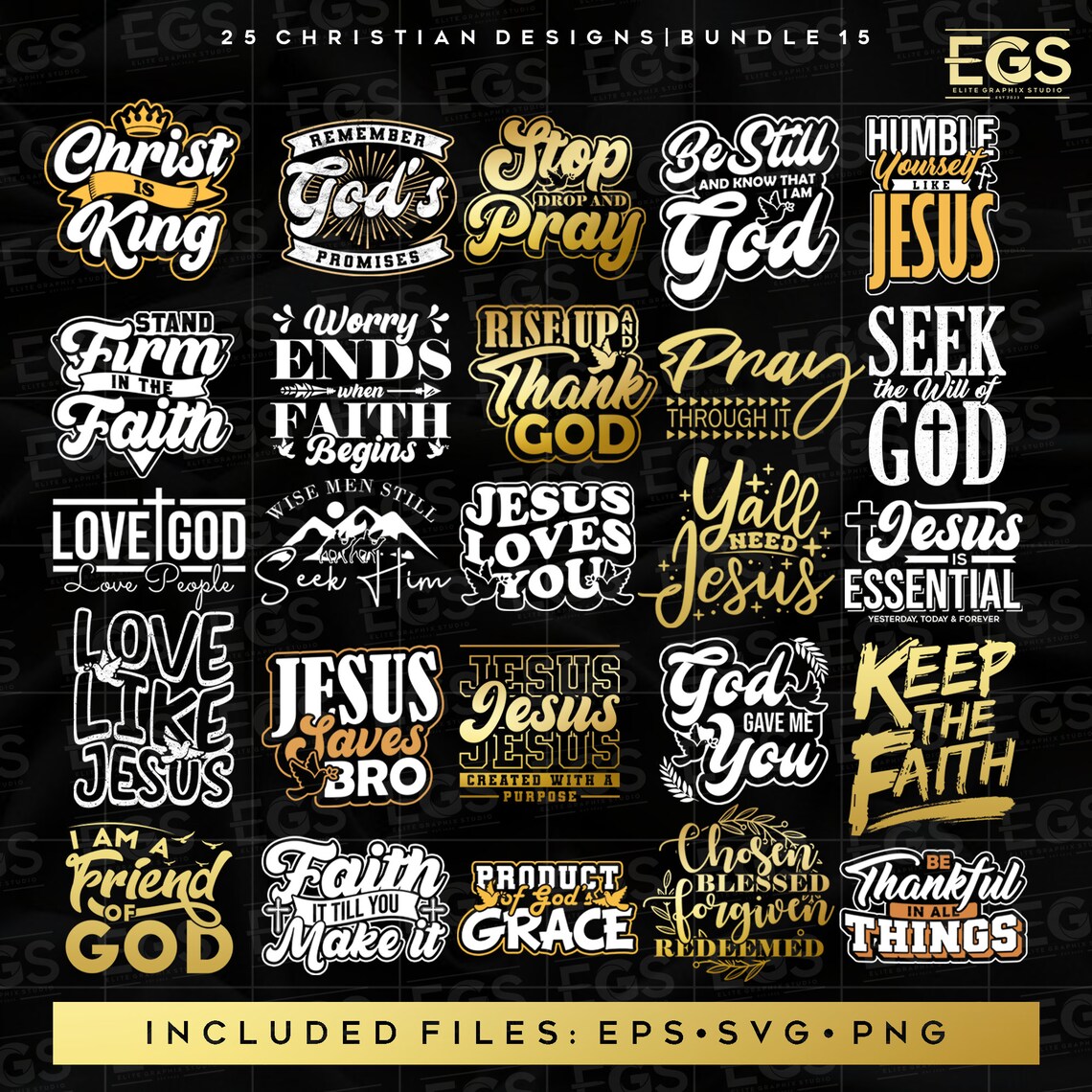 25 Christian Design Svg, Jesus Svg, God Svg, Scripture Svg, Christian ...