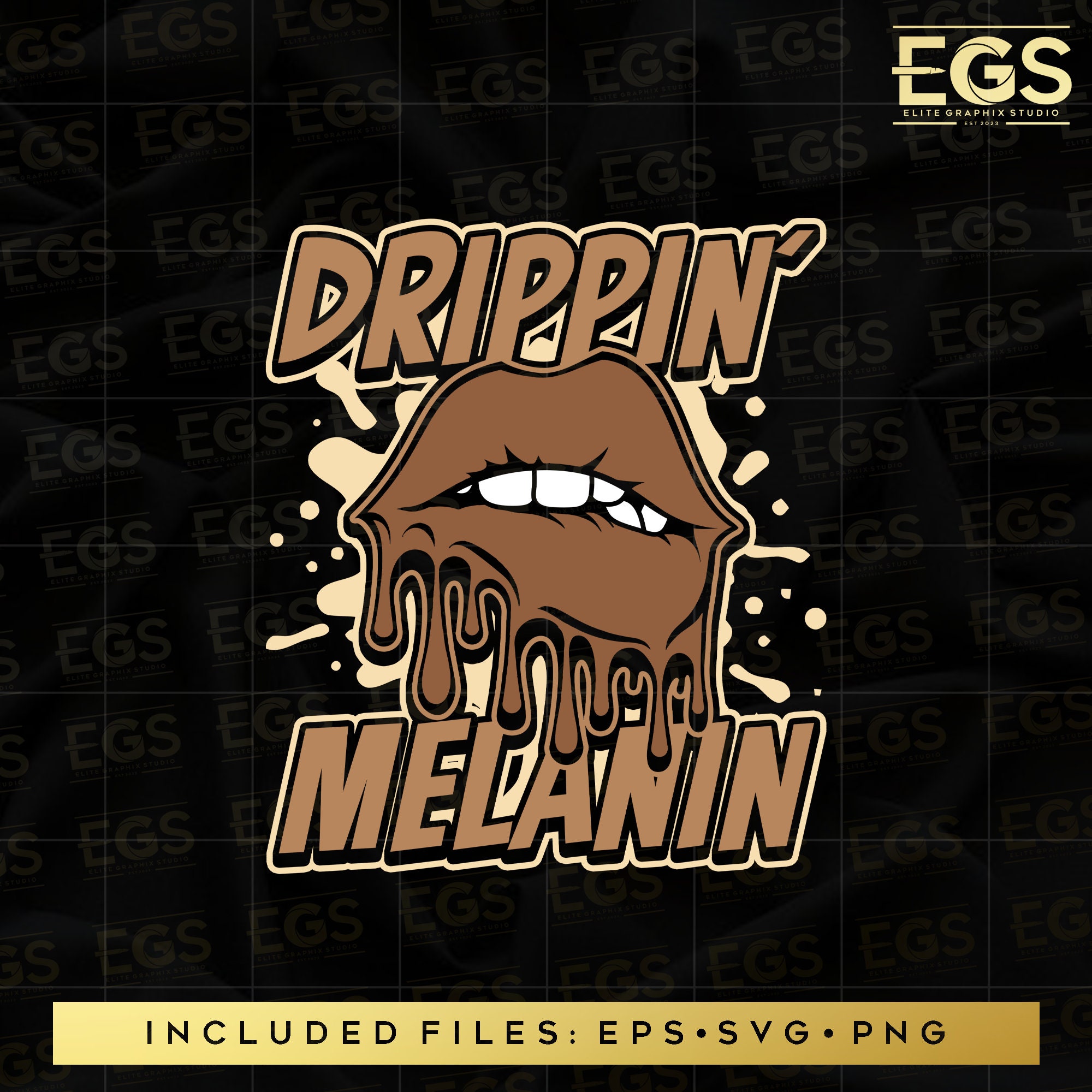 Dripping Melanin Svg, Lips Svg, Black Woman Svg, Beautiful Svg, African ...