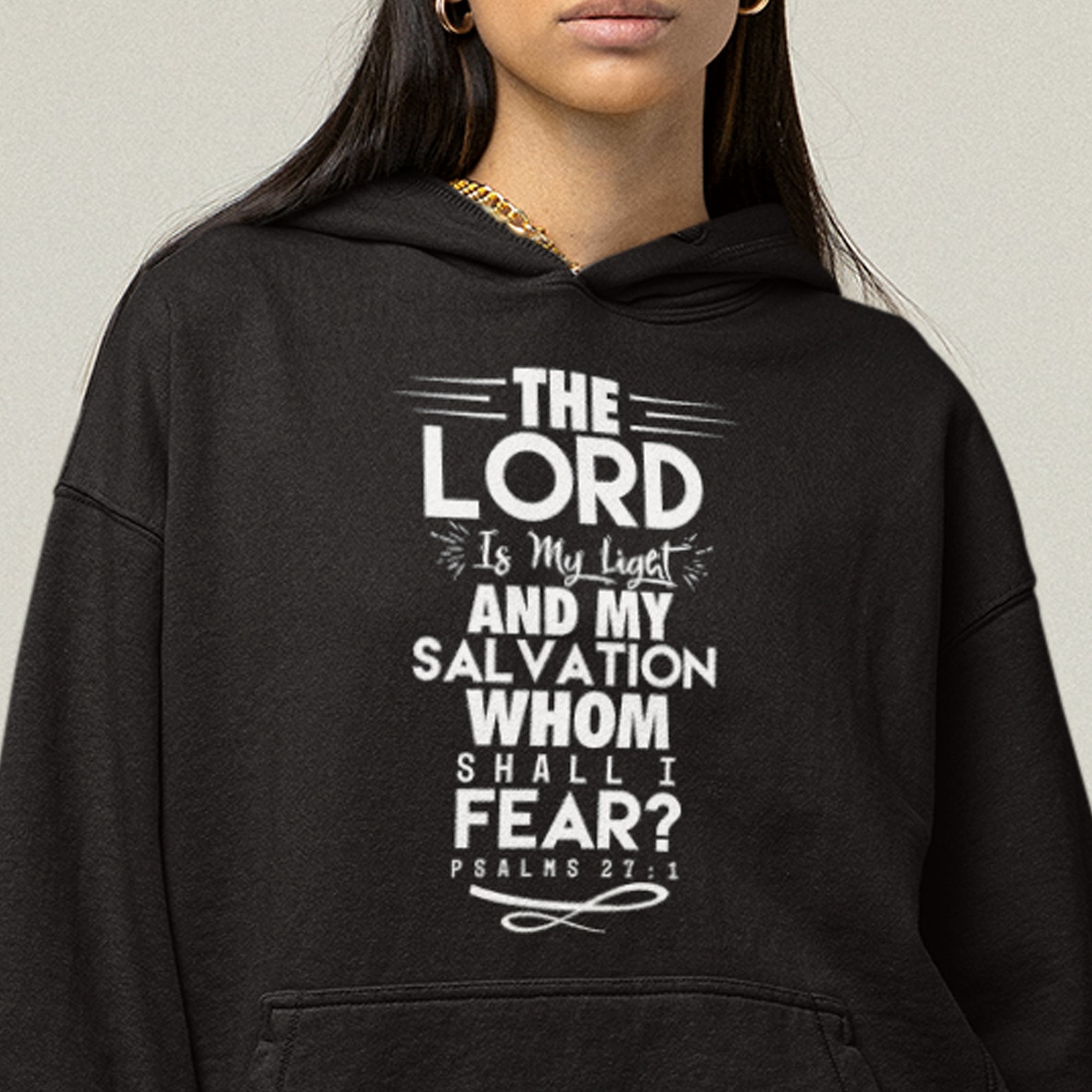 The Lord is My Light and Salvation Svg, Bible Verse Svg, Scripture Svg ...