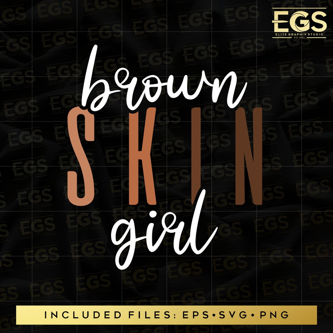 Brown Skin Girl Svg Black Power Svg Melanin Svg Black - Etsy