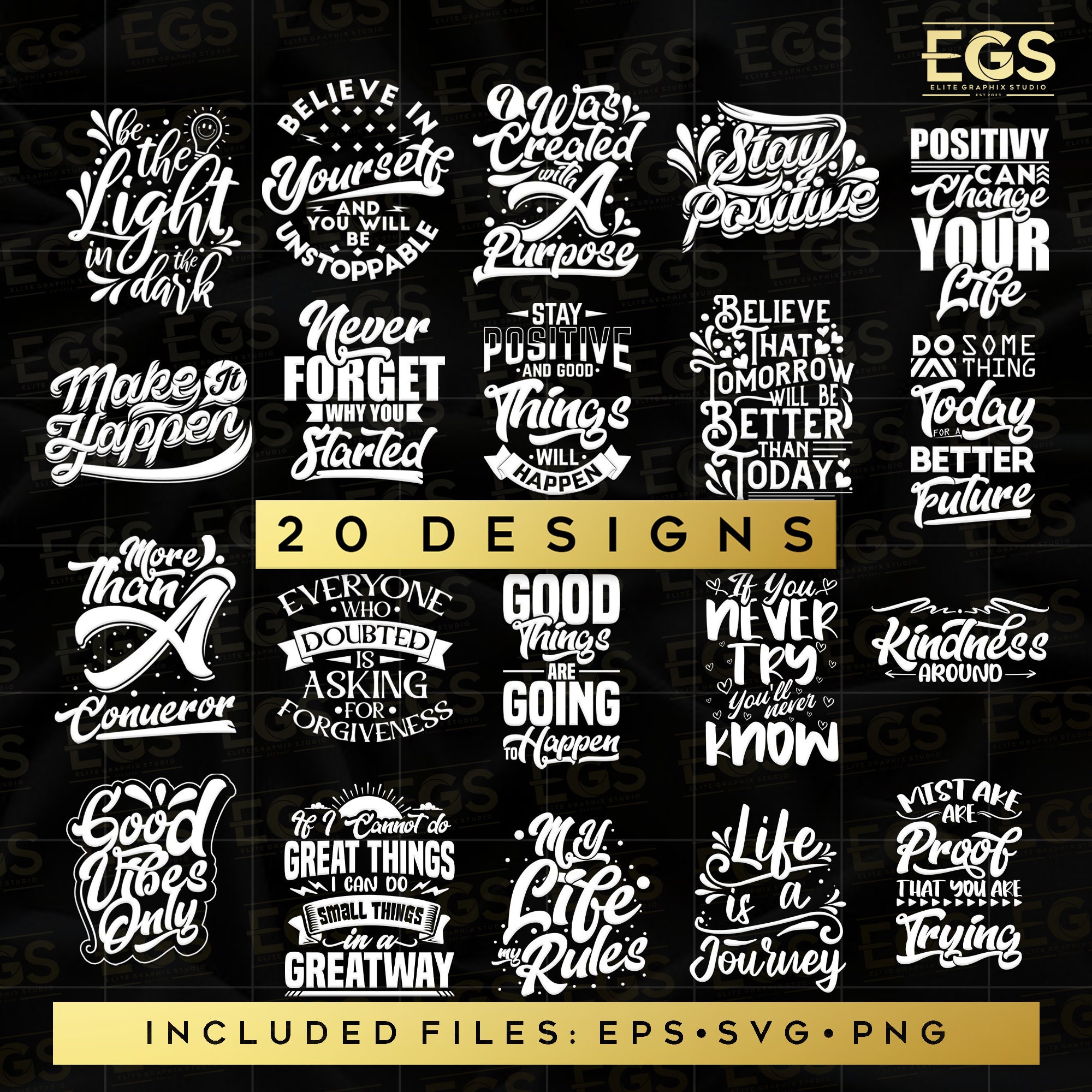 20 Inspiration Shirt Design Bundle Svg Shirt Quotes Svg - Etsy
