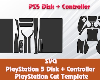 Ps5 Svg - Etsy