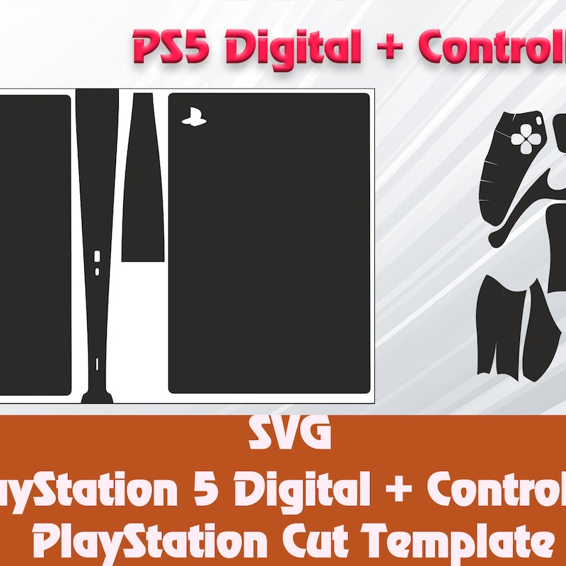 Playstation 5 Drawing - Etsy