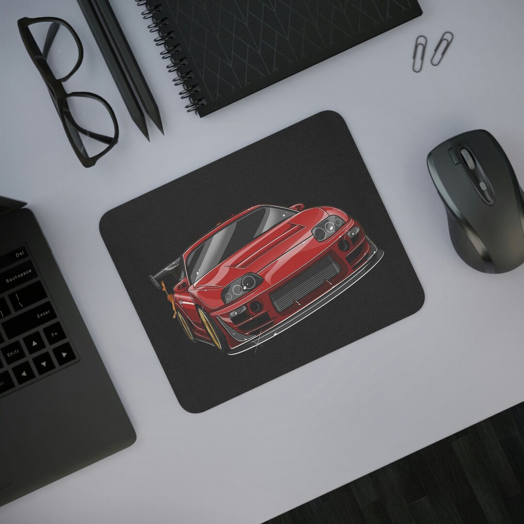 Jdm Toyota Supra Desk Mouse Pad Car Guy, Dad Gift, Car Lover Gift ...