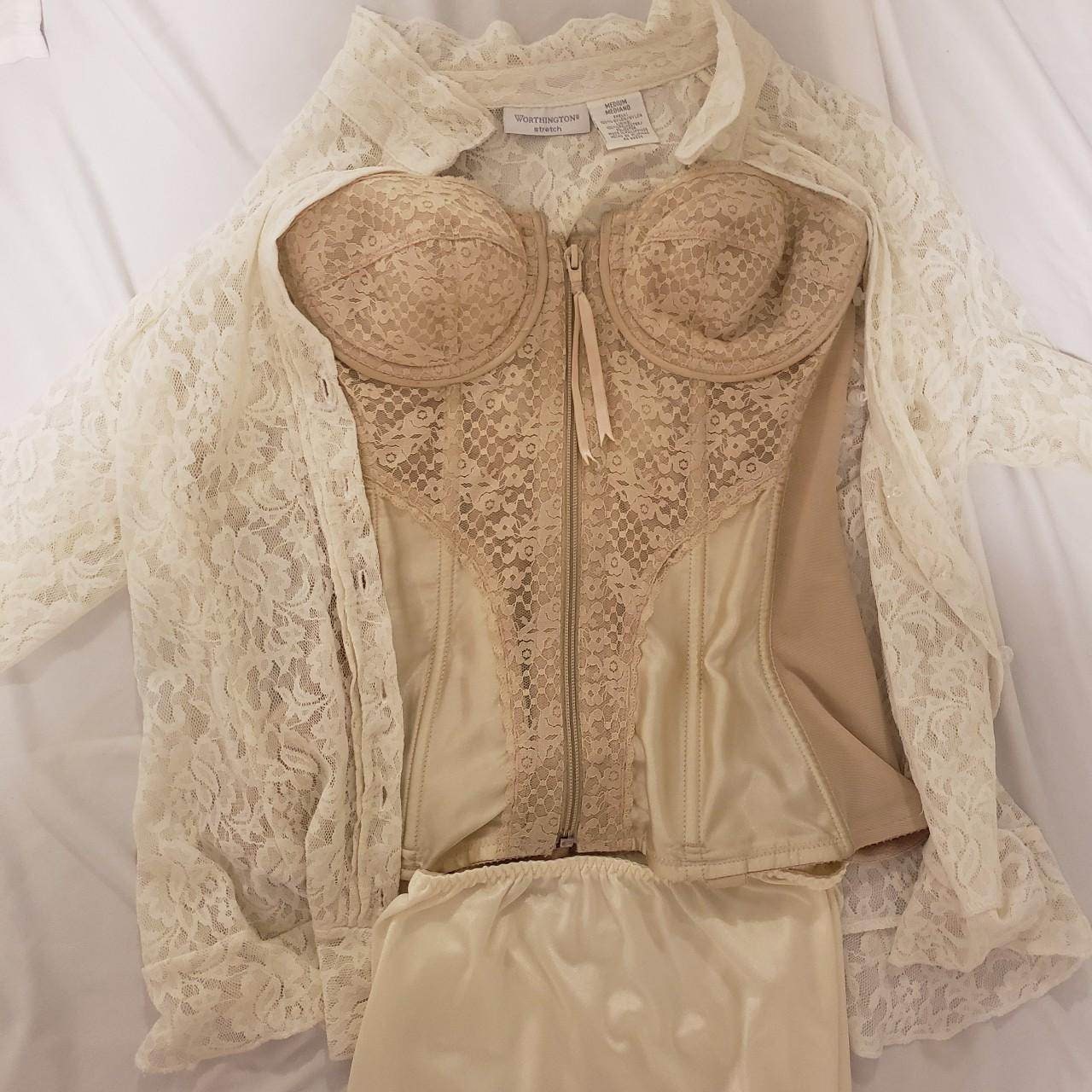 Vintage Corset Bustier - Etsy Canada