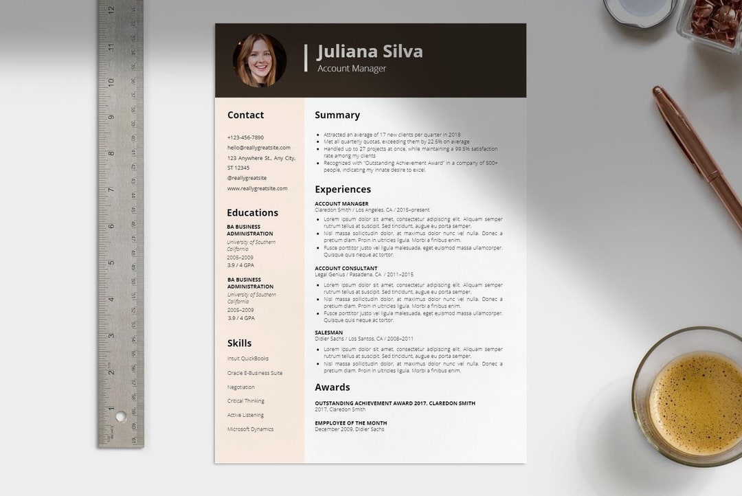 Executive CV and Recruiters CV: Elegant and Simple CV Templates for Top ...