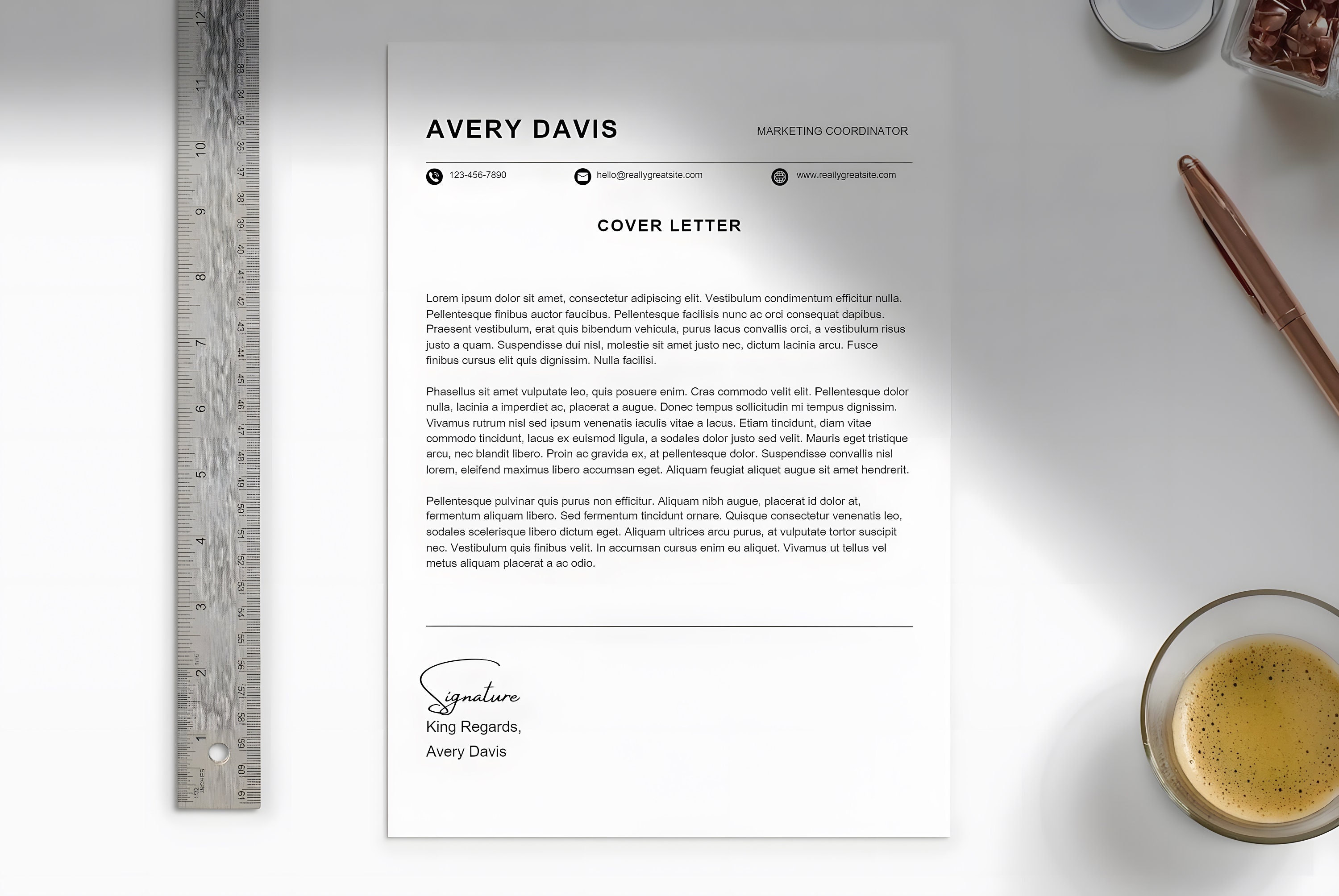 CV Resume Template, Executive CV and Graduate CV: Enhancing Creative ...