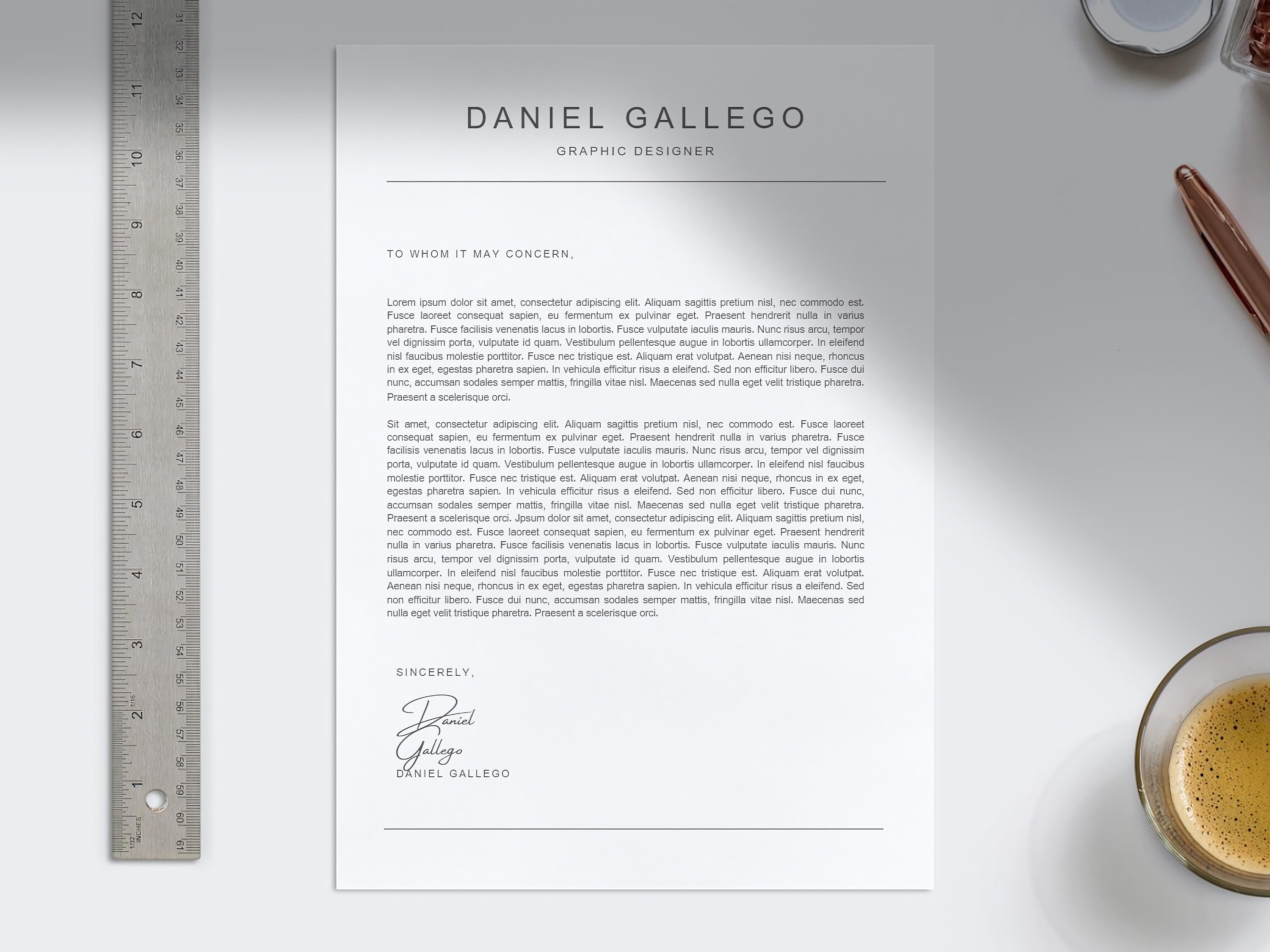 CV Resume Template, Recruiter CV and Administrator CV: Professional ...