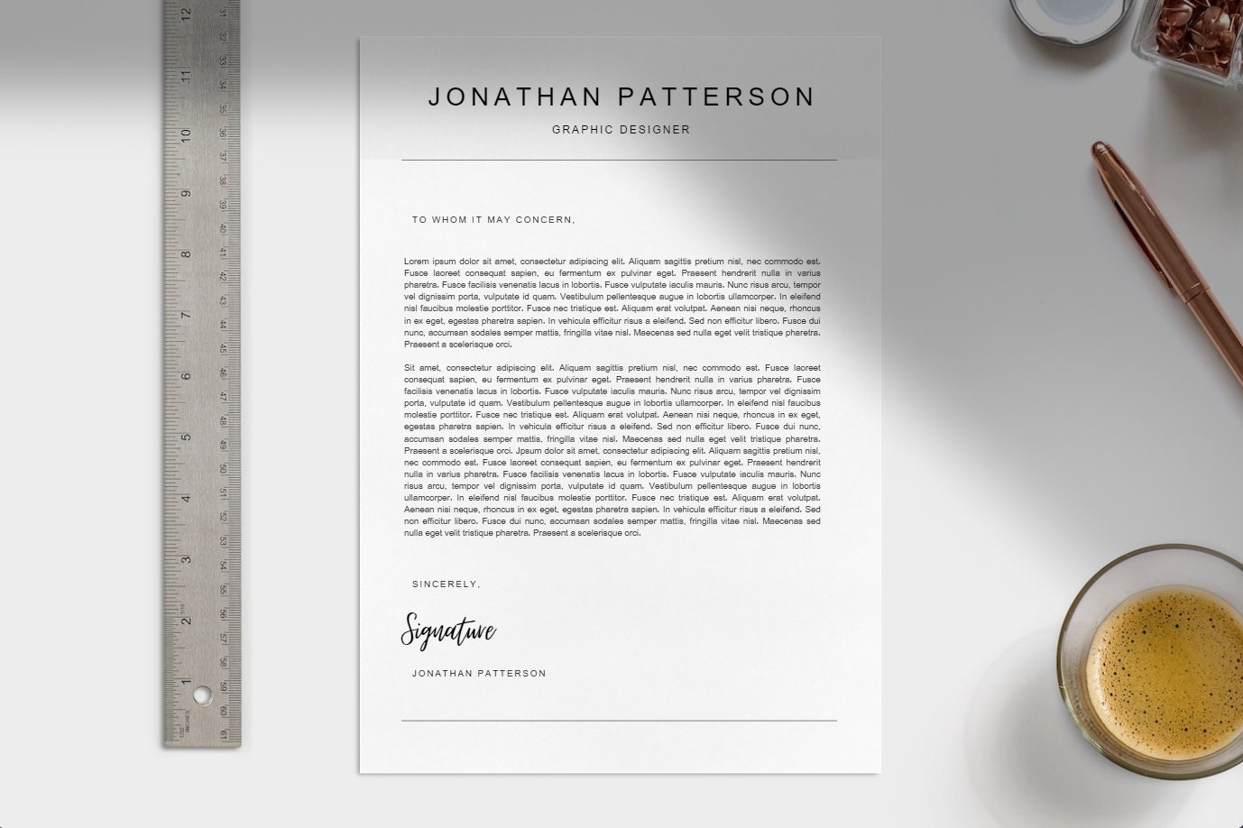 CV Resume Template, Recruiters CV and Technical CV: Designing Elegant ...