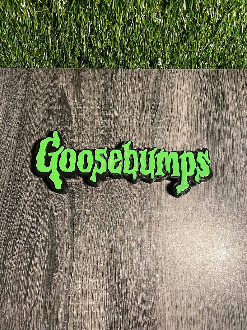 Goosebumps Logo marvel Movie Logo Decor, 3D Print Digital Download ,STL ...
