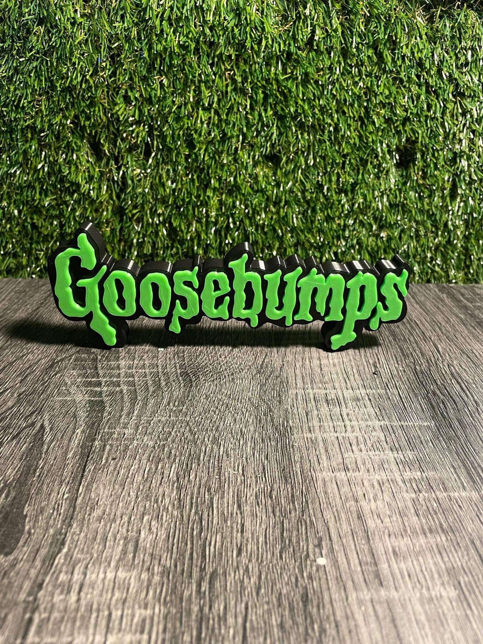 Goosebumps Logo marvel Movie Logo Decor, 3D Print Digital Download ,STL ...