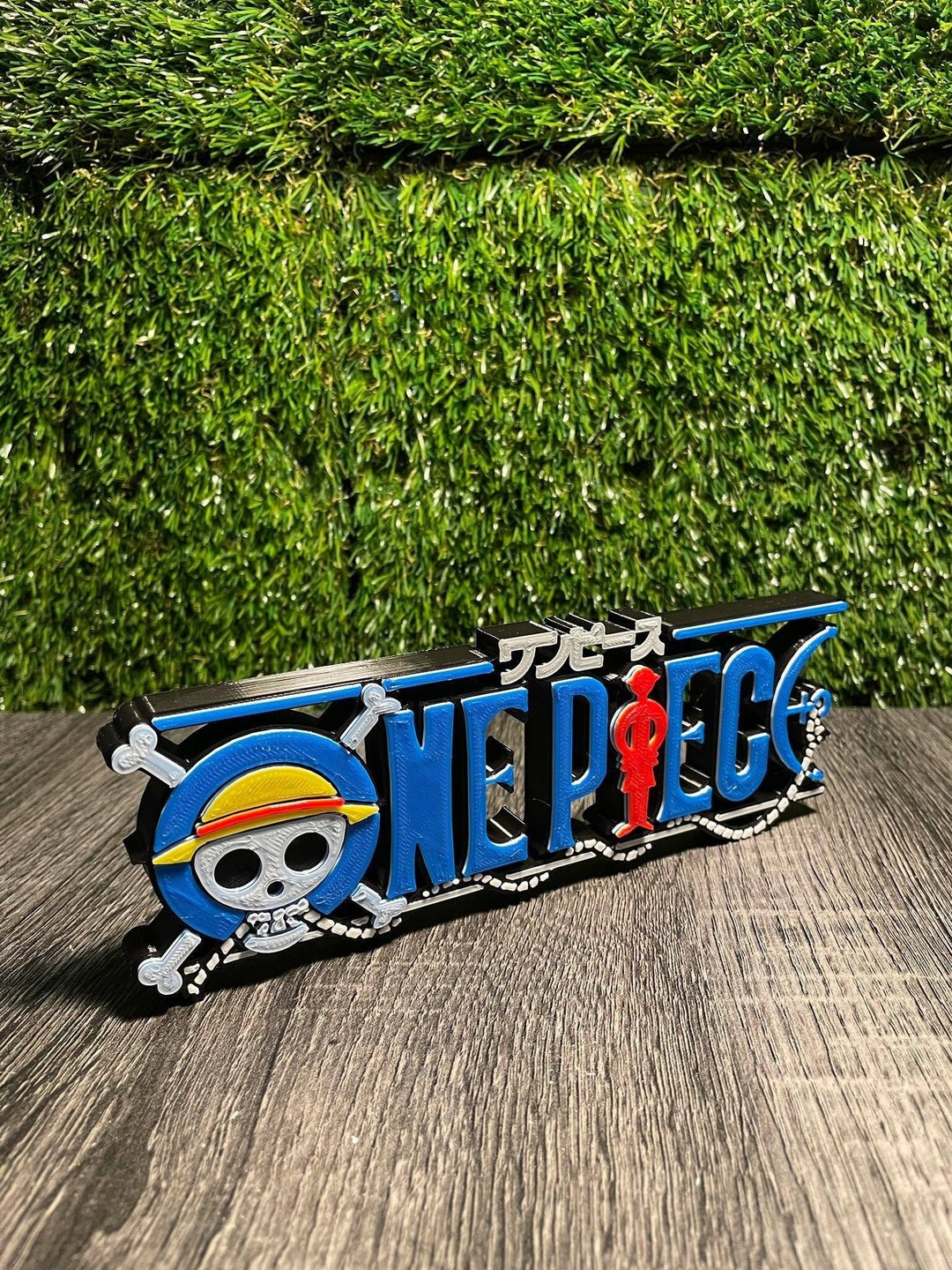 3D Printed One Piece Logo one Piece Logo Decor Retro - Etsy