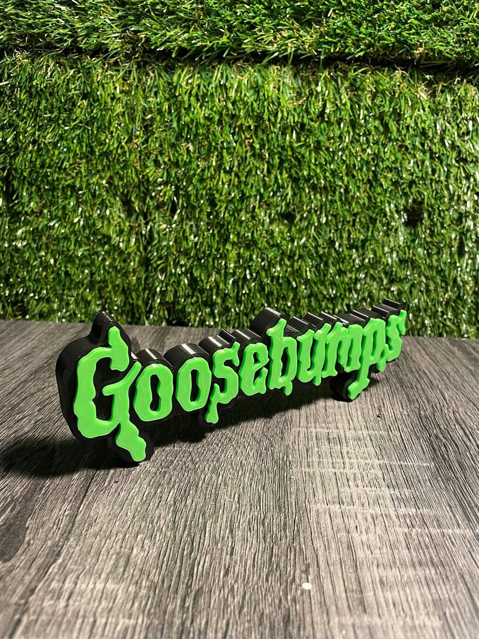 Goosebumps Logo (marvel Movie Logo Decor), 3D Print Digital Download ...