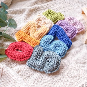 Crochet Numbers Pattern Soft Plush Numbers Crochet Math Signs Crochet ...