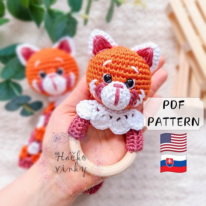 Crochet Red Panda - Etsy