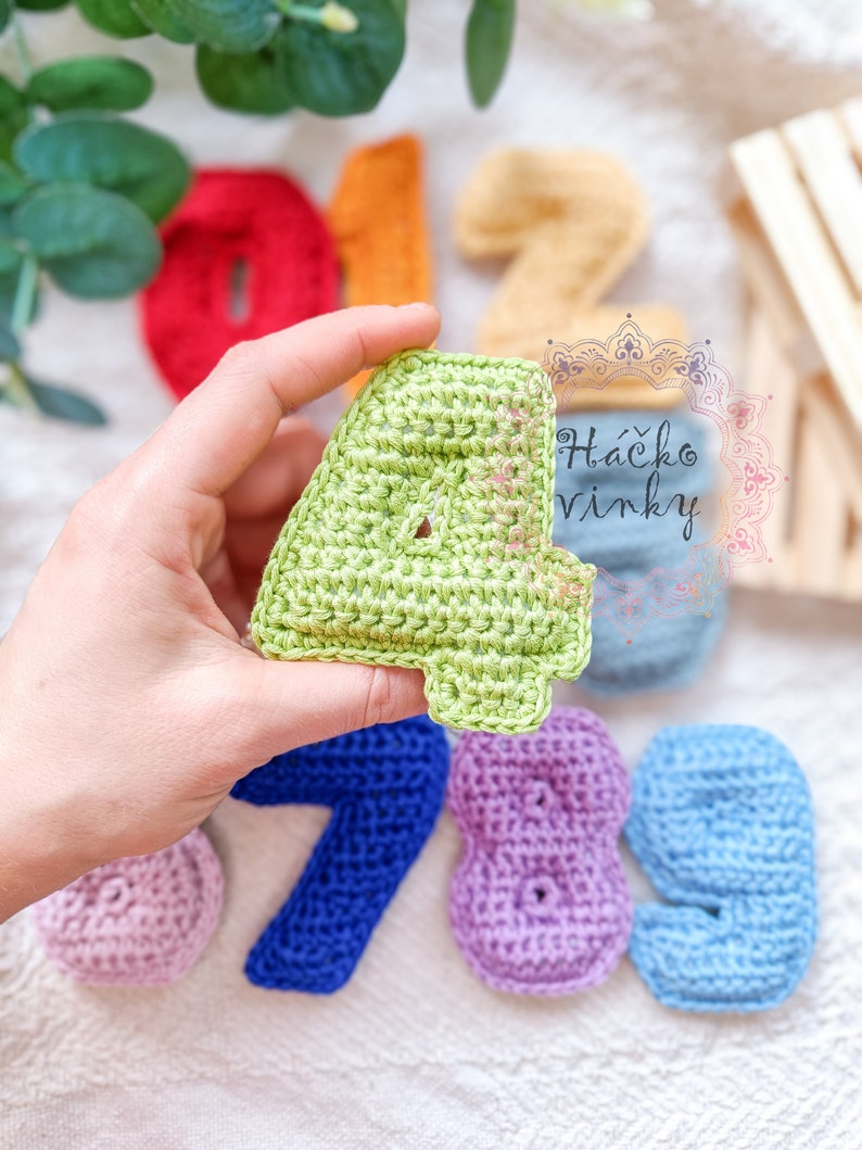 Crochet Numbers Pattern | Soft Plush Numbers | Crochet Math Signs ...