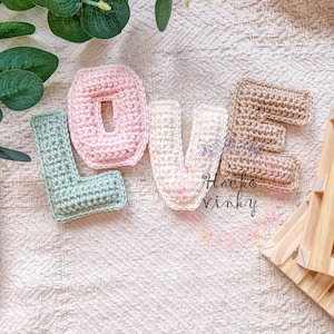 Crochet Uppercase Letters Pattern | Soft Plush Letters | Crochet ...