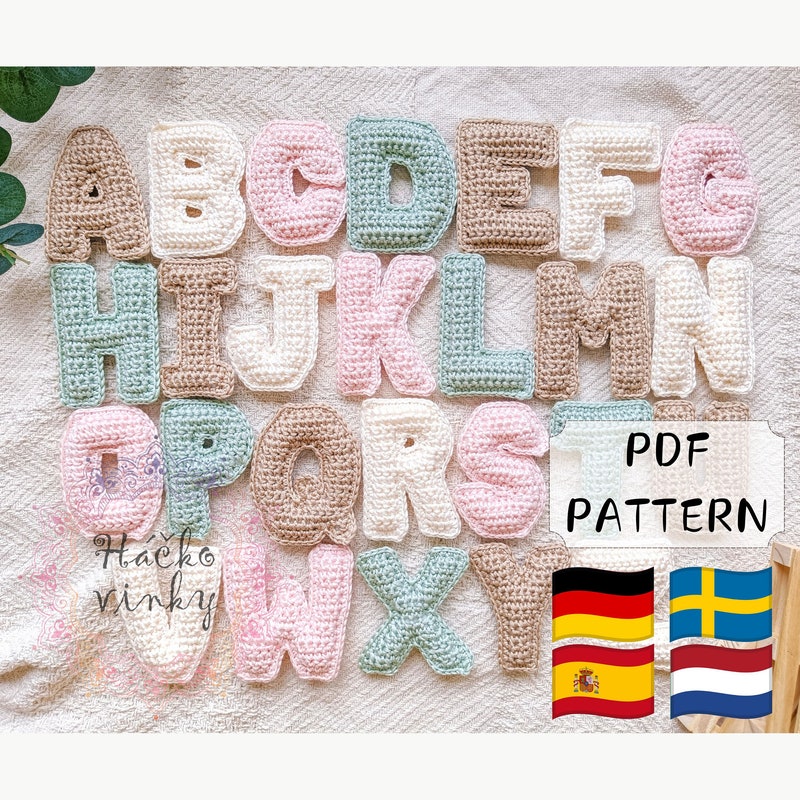Crochet Letters - Etsy