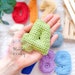 Crochet Numbers Pattern Soft Plush Numbers Crochet Math Signs Crochet ...