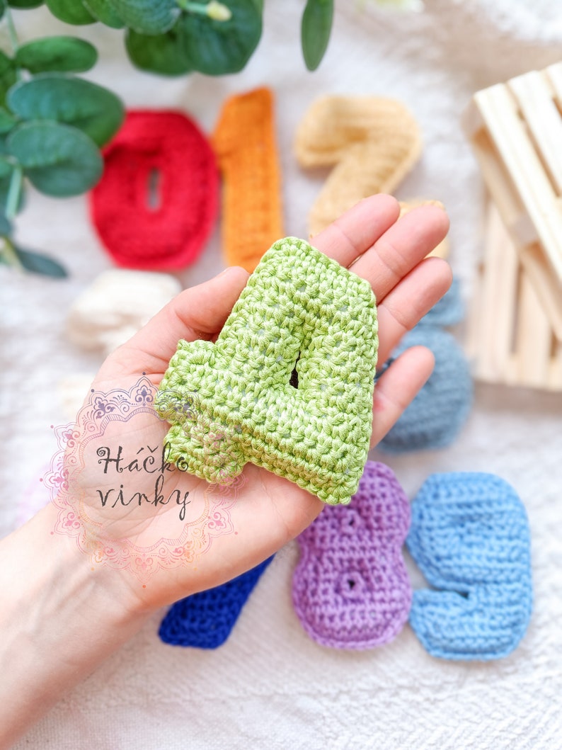 Crochet Numbers Pattern | Soft Plush Numbers | Crochet Math Signs ...