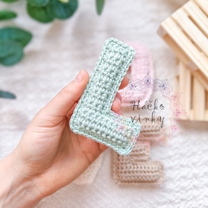 Alphabet and Math Bundle Crochet Patterns | Soft Plush Letters | Soft ...