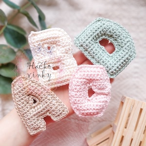 Crochet Uppercase Letters Pattern | Soft Plush Letters | Crochet ...