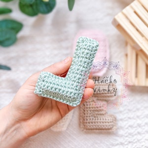 Crochet Uppercase Letters Pattern | Soft Plush Letters | Crochet ...