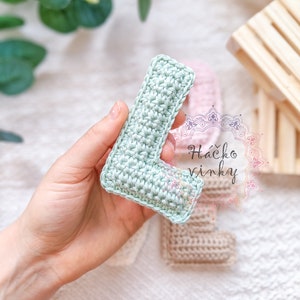 Crochet Uppercase Letters Pattern | Soft Plush Letters | Crochet ...