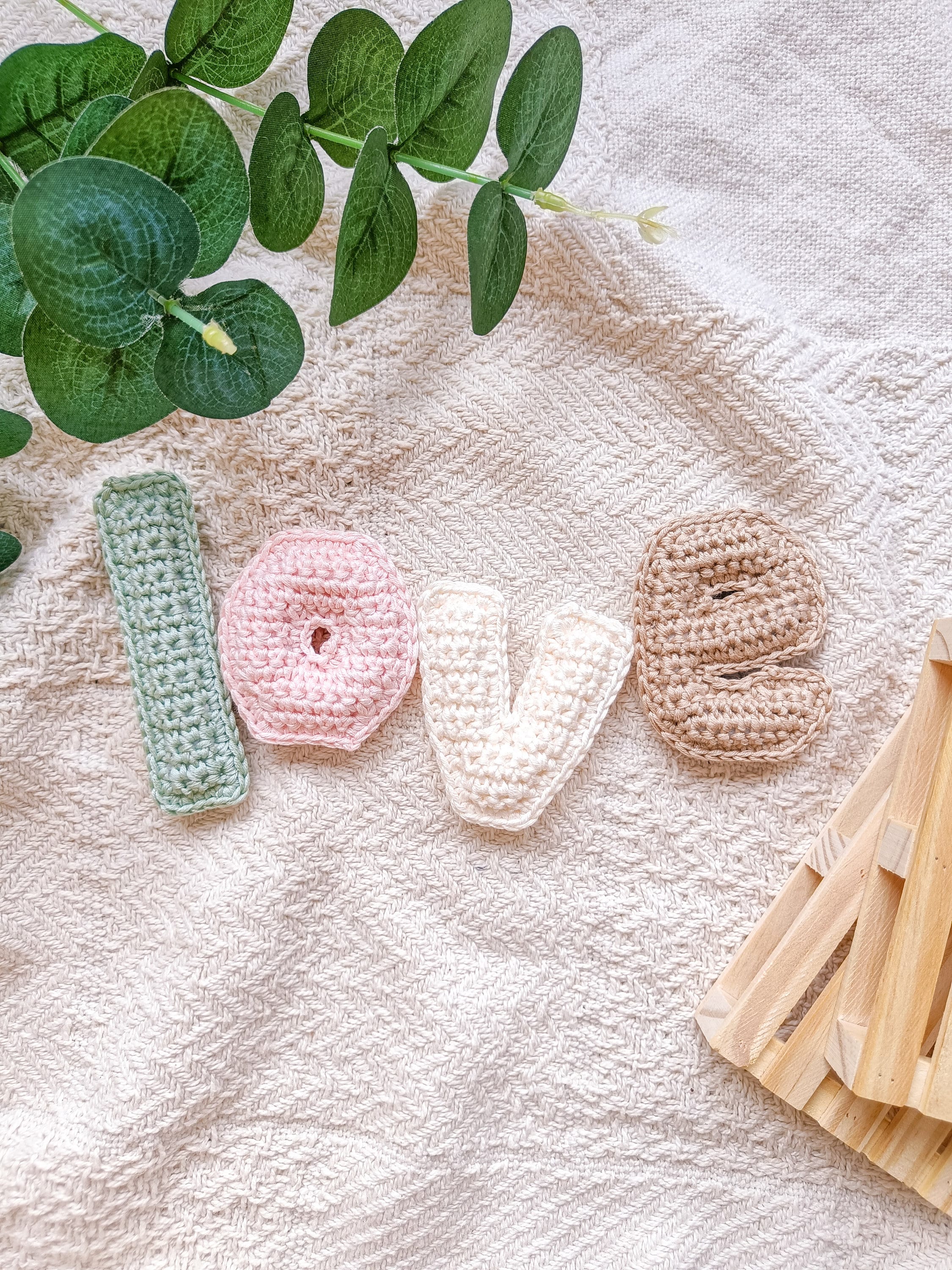 Crochet Lowercase Letters Pattern Soft Plush Letters Crochet Alphabet ...
