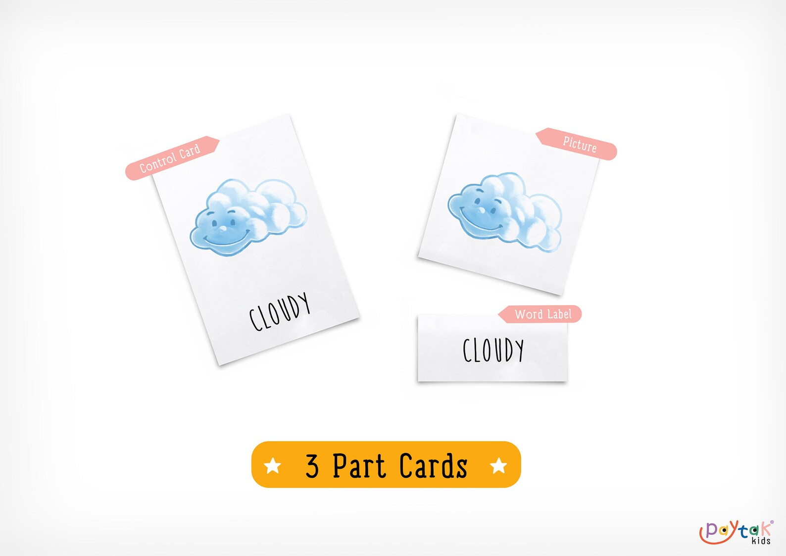 12 Weather Cards Montessori Flashcards Pre-school Cards - Etsy