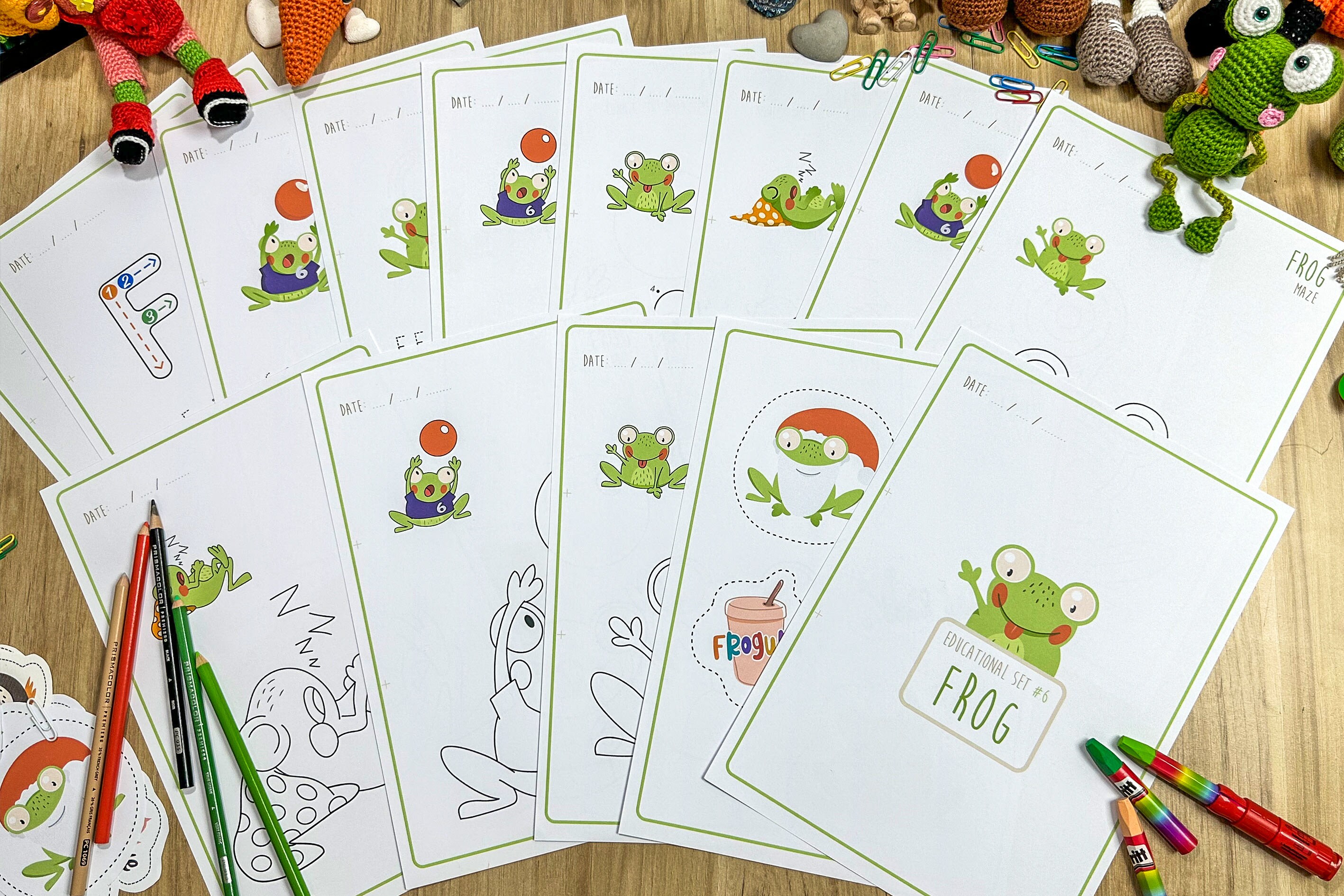 Preschool Learning Binders Bundleeducational Printable - Etsy