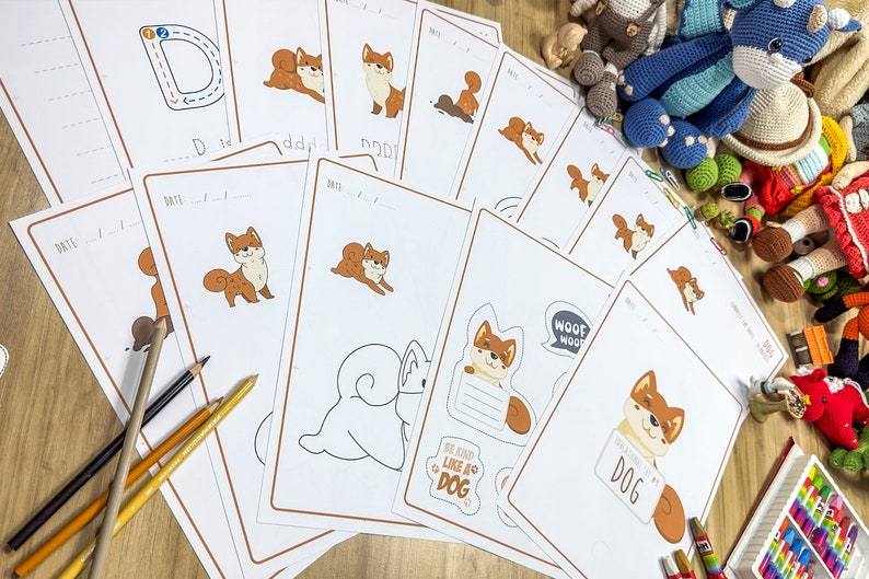 Preschool Learning Binders Bundleeducational Printable - Etsy