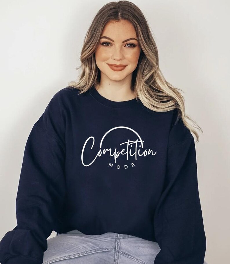 Competition Mode Circle Design Sweatshirt Dance & Cheer Mom Gift - Etsy