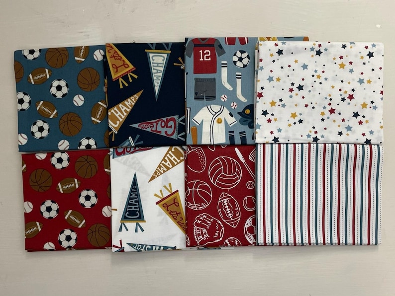 All Star Moda Cotton Fabric Collection - Etsy