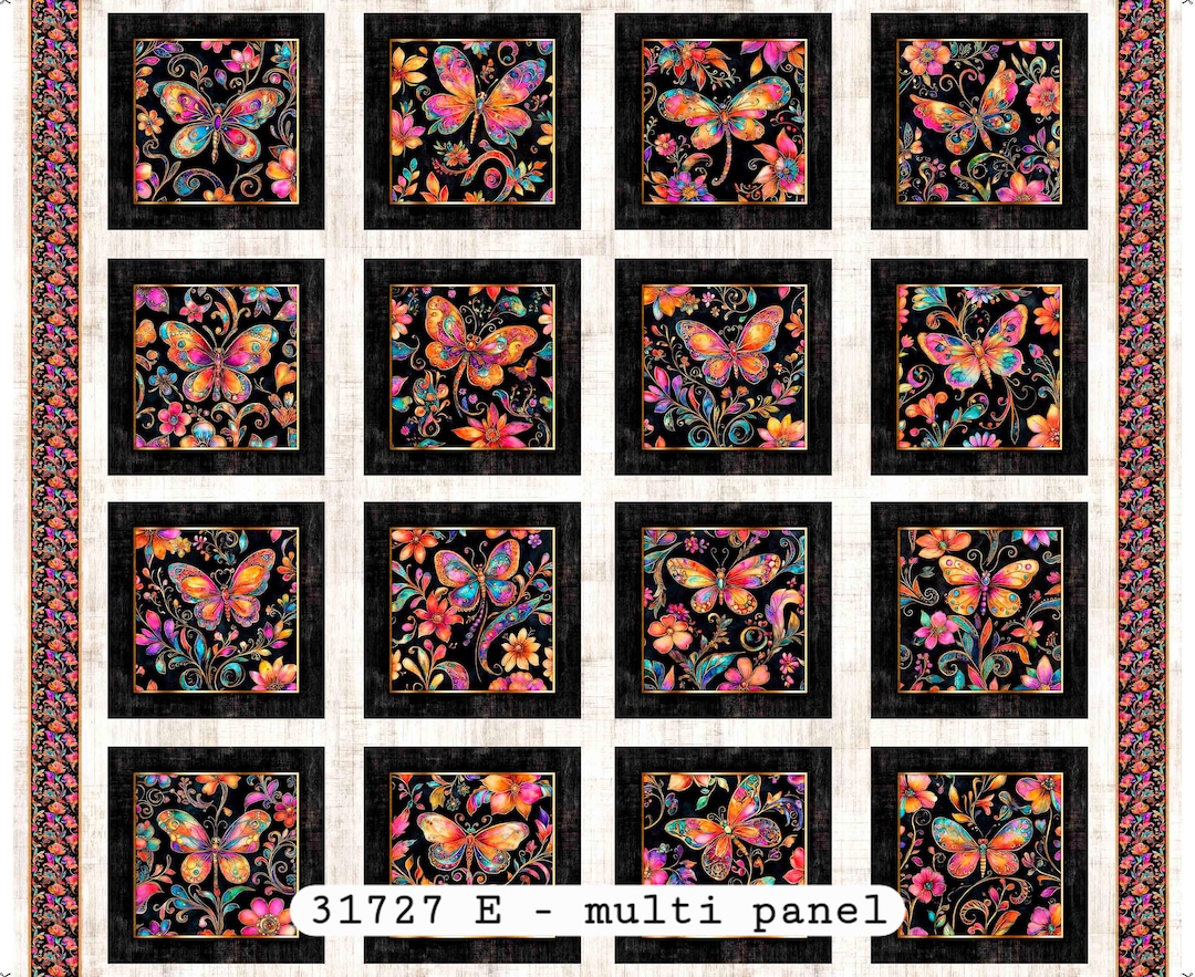 Fluttering Gardens - Etsy