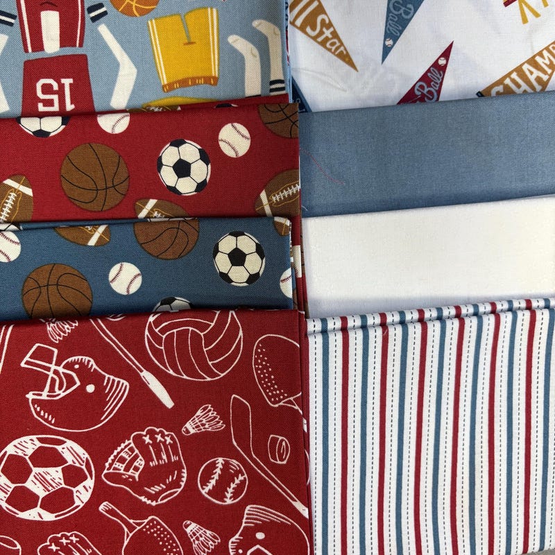 Sports Fabric Moda - Etsy